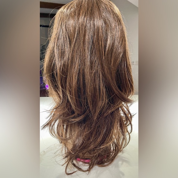 Hair | Hair 2 Long Layers Swoop Bangs Medium To Dark Brown | Poshmark